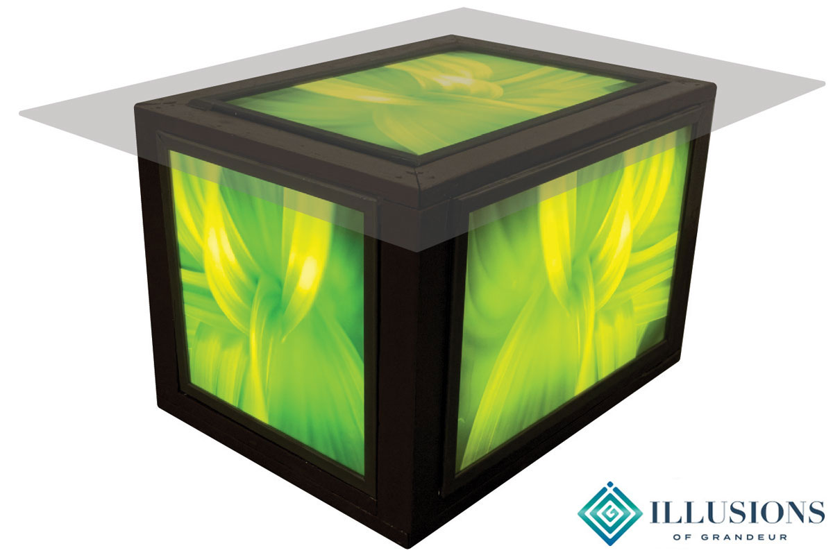 Light-Box Seated Dining Tables - Illusions of Grandeur II, Inc.