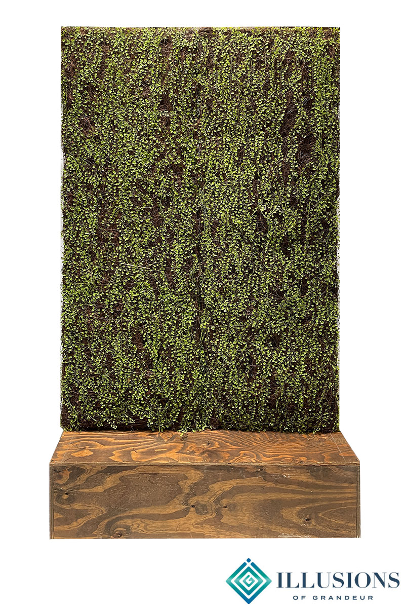 Free Standing Green Walls - Illusions of Grandeur II, Inc.